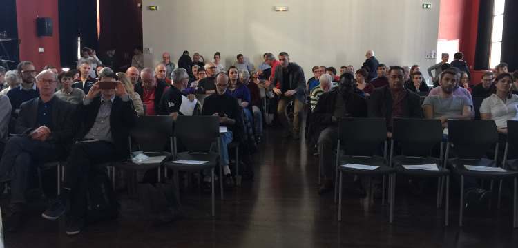21 mars 2019. Villeurbanne. Conférence-débat sur la nouvelle ...